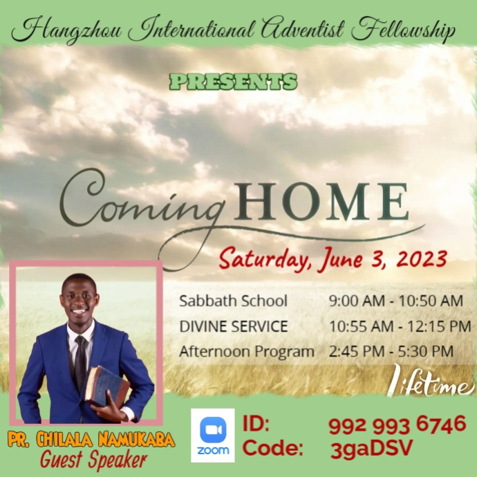 Church Homecoming | PosterMyWall