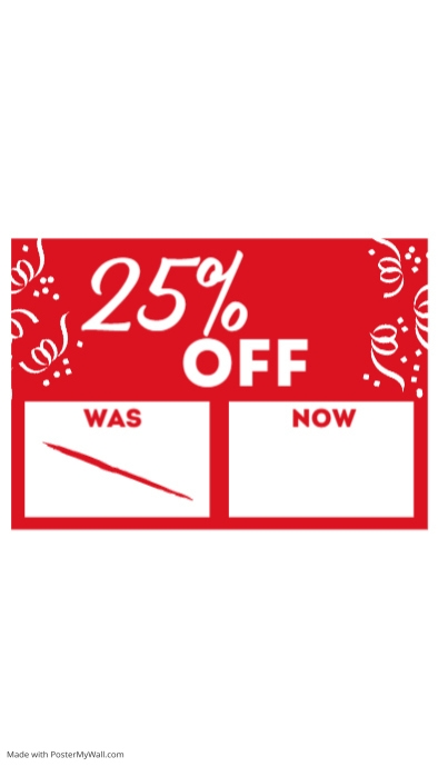 Special Offer was now price poster template (1) | PosterMyWall