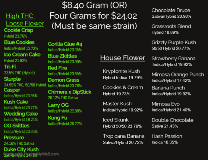 #2 Rec New Strains | PosterMyWall