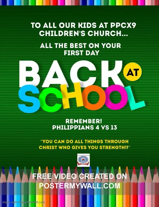 Sunday School Flyer | PosterMyWall
