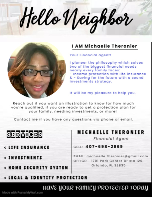 Financial New Agent Advertisement Flyer | PosterMyWall