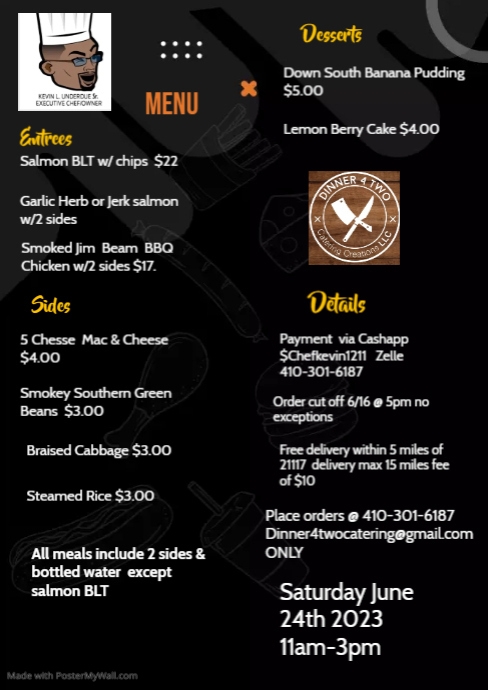 restaurant menu digital display | PosterMyWall