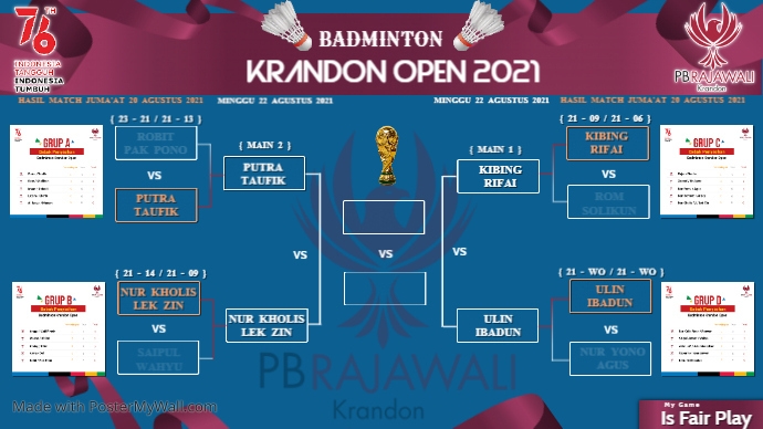 Copy of Salinan Salinan Fifa World Cup Knockouts Template | PosterMyWall