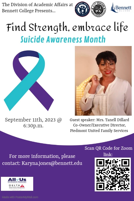 Suicide Prevention Week Event Flyer Template | PosterMyWall
