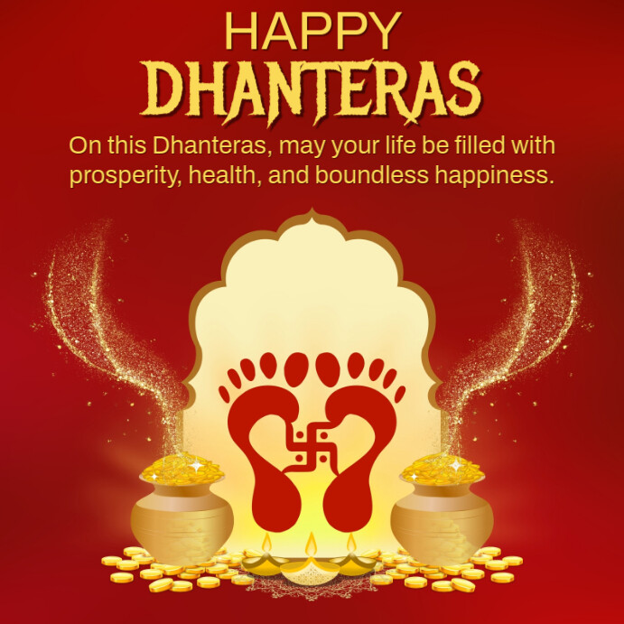 Dhanteras Design Template | PosterMyWall