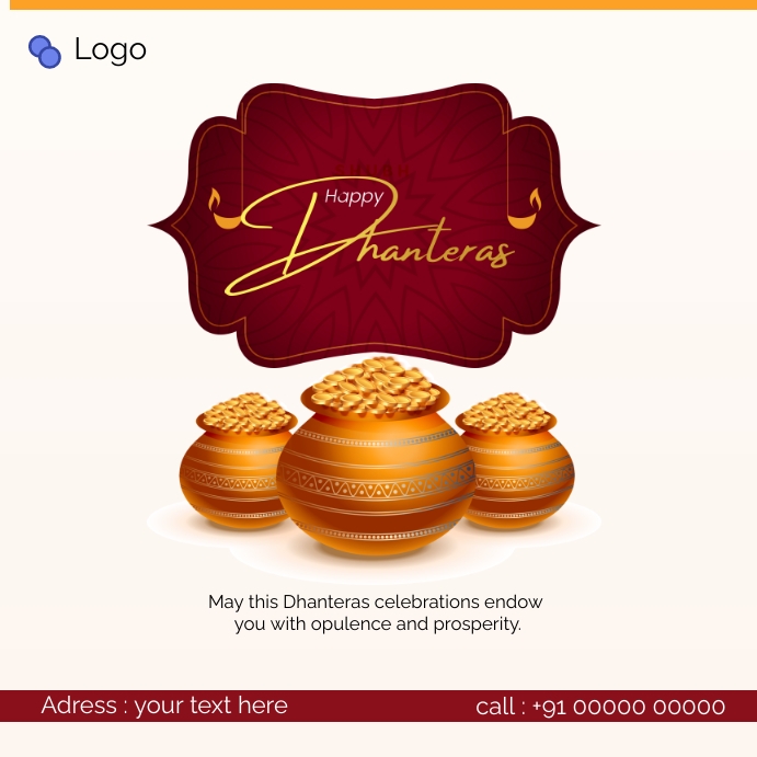 Dhanteras Template | PosterMyWall
