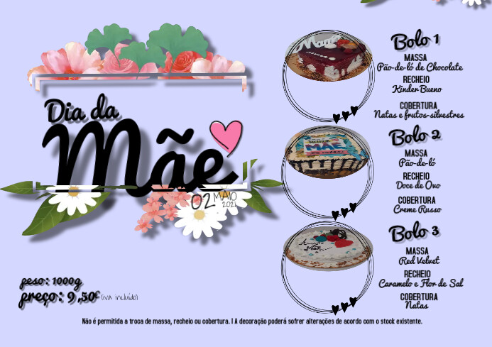 Dia da mãe/ dia de las madres Modelo | PosterMyWall