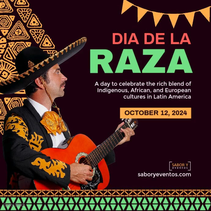 Plantilla de Dia de la Raza Event | PosterMyWall