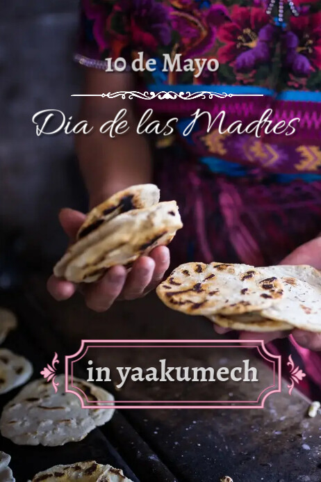 dia de las madres/mother's day/centralamerica Template | PosterMyWall