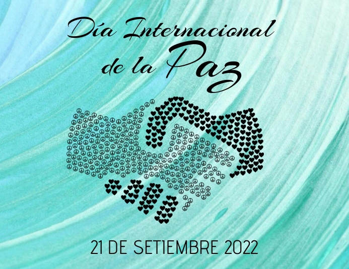Dia Internacional de La Paz volante carta Template | PosterMyWall