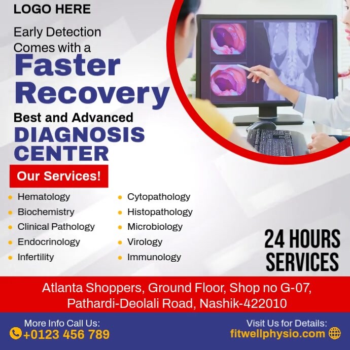 Copy of Diagnosis Center Ads | PosterMyWall