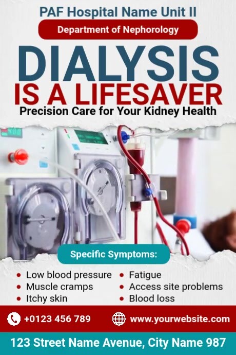 Dialysis Ads Template | PosterMyWall
