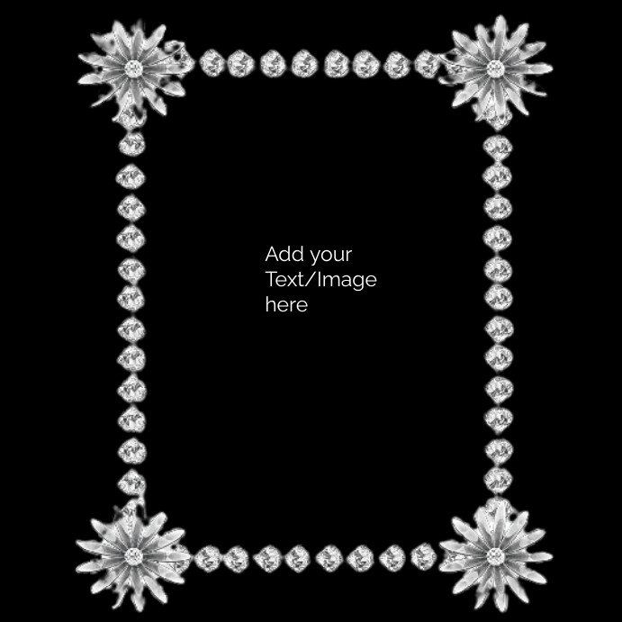 Diamond Frame Template | PosterMyWall