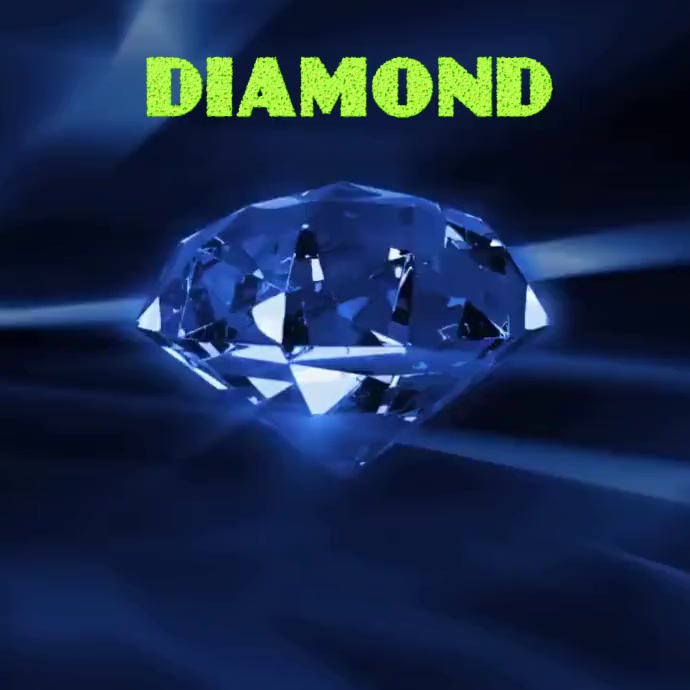 diamond intro glamour 2023 Template | PosterMyWall