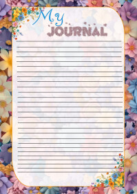 Diary Template | PosterMyWall