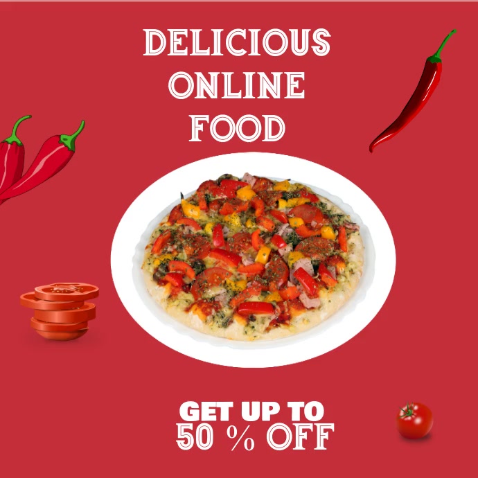 Dicount offer on street food Template | PosterMyWall