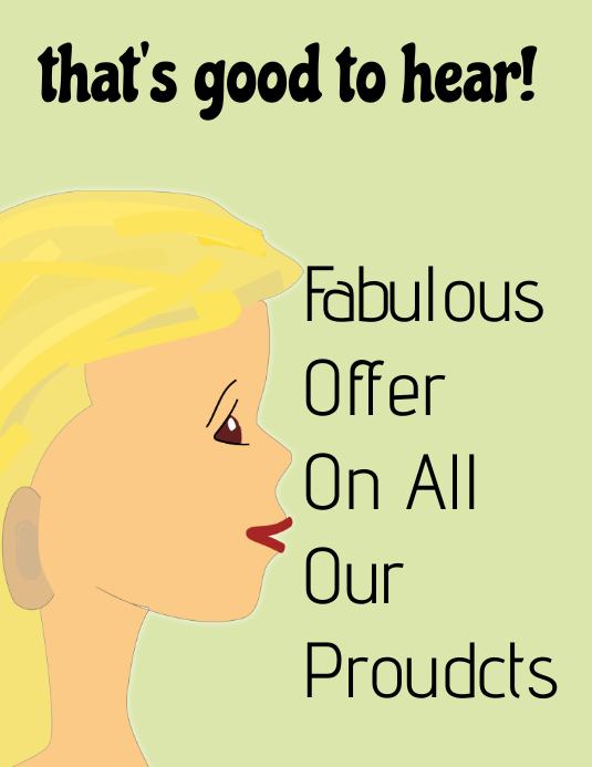 That's good to hear Template | PosterMyWall