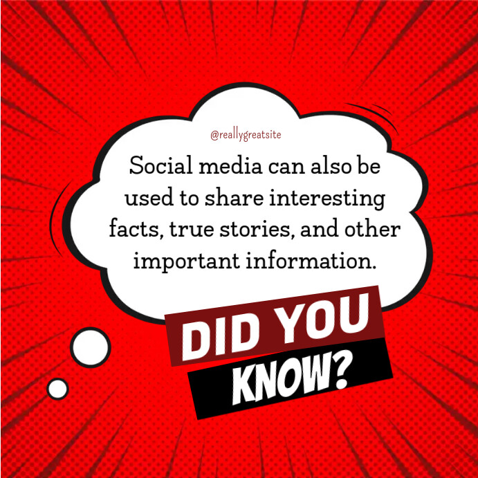 Did You Know? Template | PosterMyWall