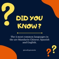 121+ Free Templates for 'Did you know' | PosterMyWall