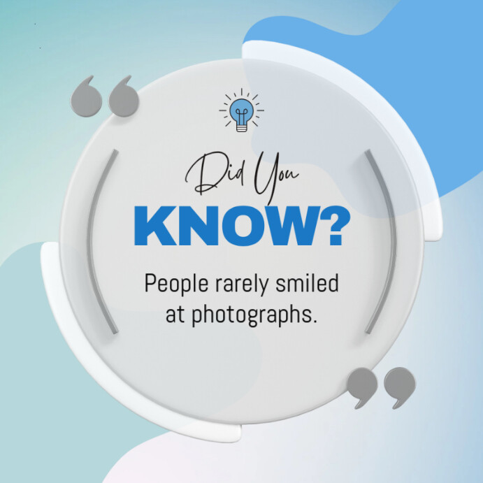 did you know Template | PosterMyWall
