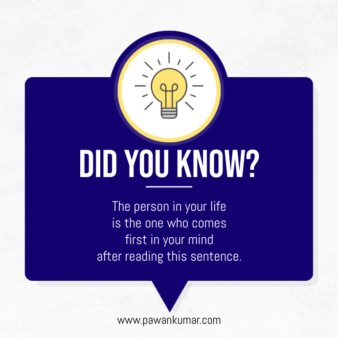 did you know Template | PosterMyWall