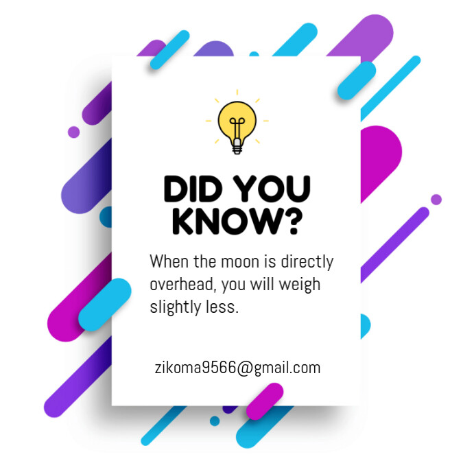 Did you know Template | PosterMyWall