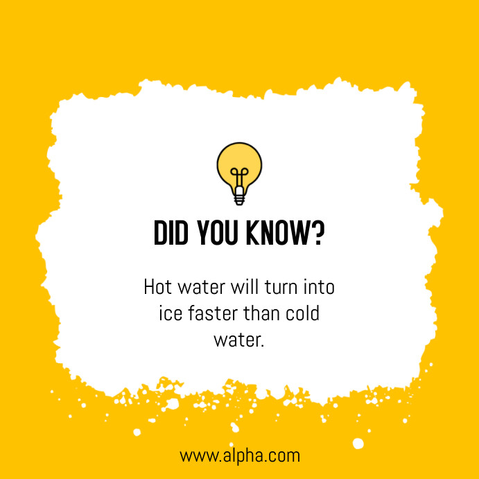 did you know Template | PosterMyWall