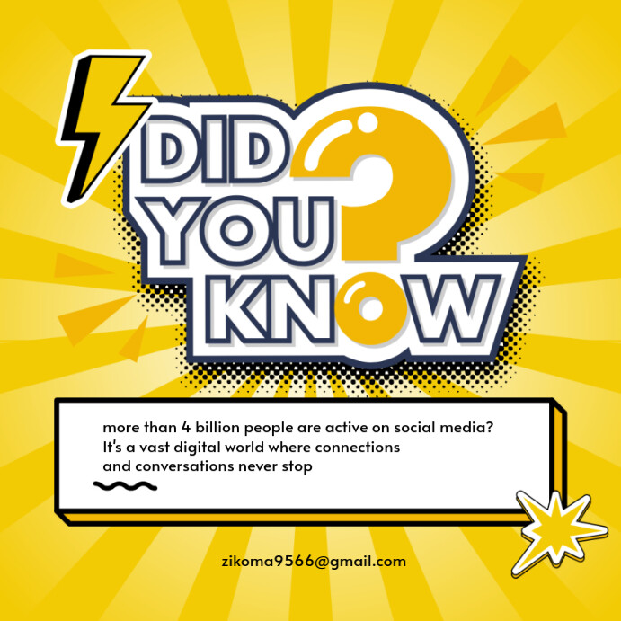 Did you know Template | PosterMyWall