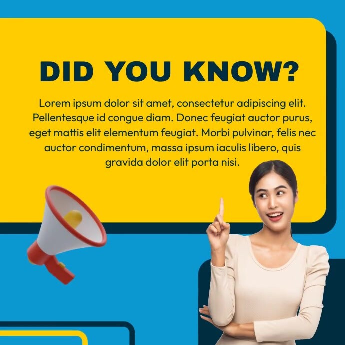 Did You Know Modelo | PosterMyWall