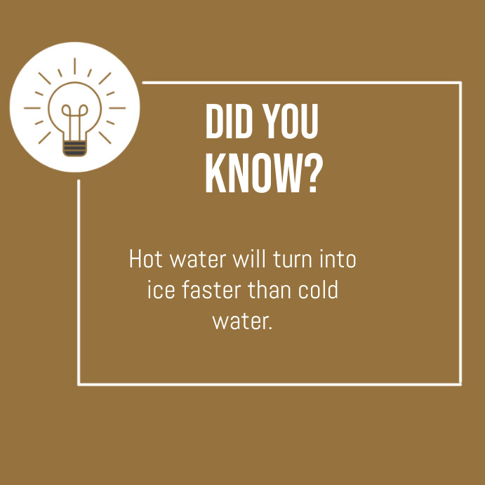 did you know Template | PosterMyWall