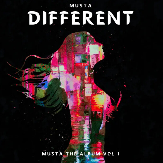 Copy of DIFFERENT Album Cover | PosterMyWall