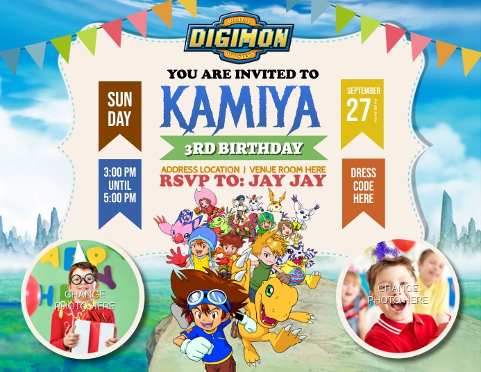 Copy of Digimon | PosterMyWall