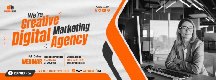 Digital Agency Cover Template | PosterMyWall