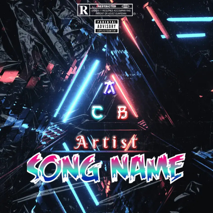 digital Album Cover music trap mixtape rap Template | PosterMyWall