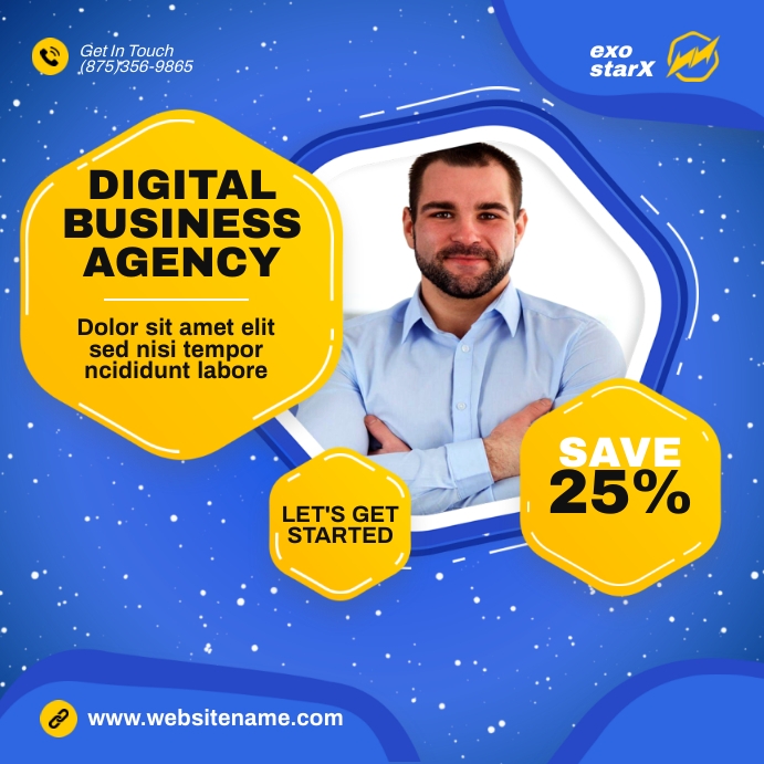 Copy of Digital Business Agency Ads | PosterMyWall