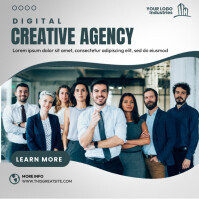 digital creative agency flyer Template | PosterMyWall