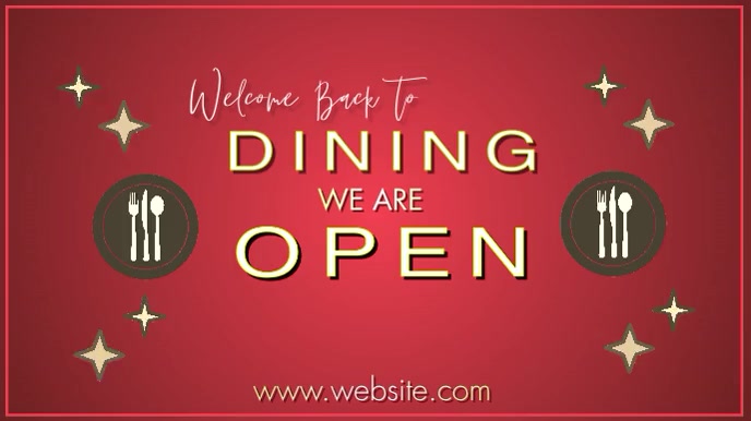 Digital Dining Ad Template | PosterMyWall