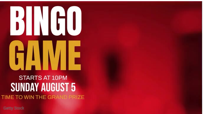 Plantilla de Digital display bingo game flyer | PosterMyWall