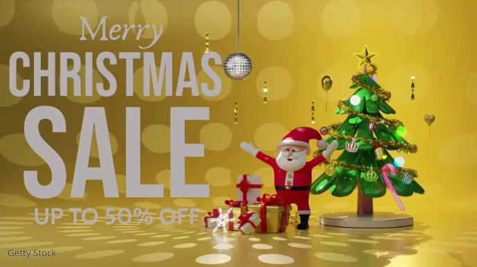 Digital display Christmas party social media Template | PosterMyWall