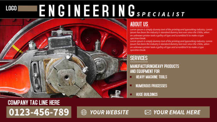 digital display flyer,engineering flyer Template | PosterMyWall