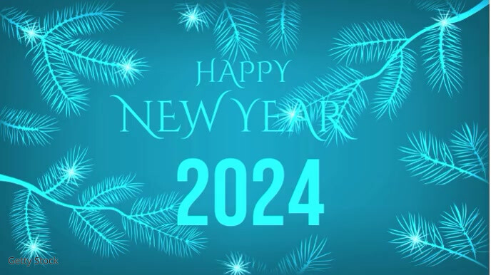 Digital display happy new year 2024 Template | PosterMyWall