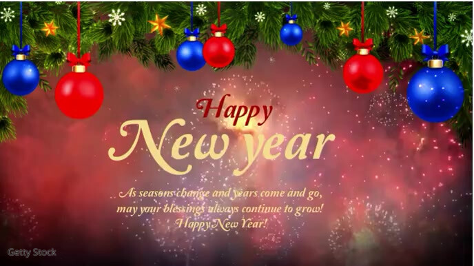 Digital display happy new year Template | PosterMyWall