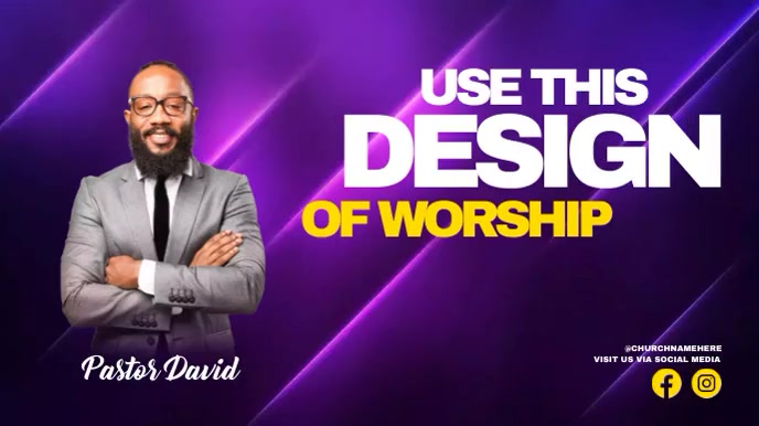 Digital display worship Template | PosterMyWall