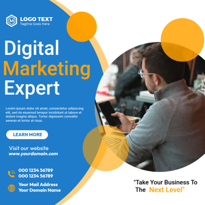 Digital Expert Flyers Template | PosterMyWall