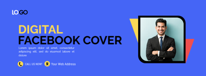 Digital Facebook Cover Template | PosterMyWall