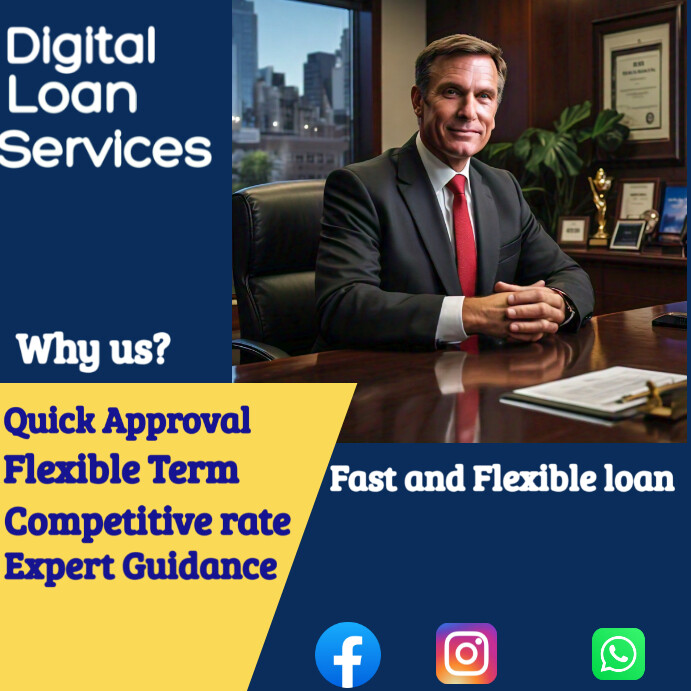 Digital loan Template | PosterMyWall