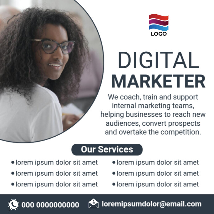 Copy of Digital marketer ad | PosterMyWall