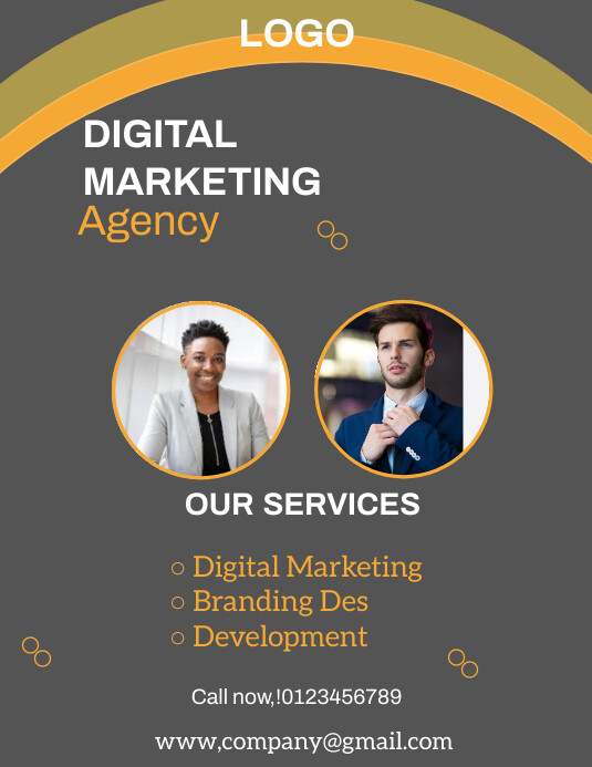 digital marketing ad flyer Template | PosterMyWall