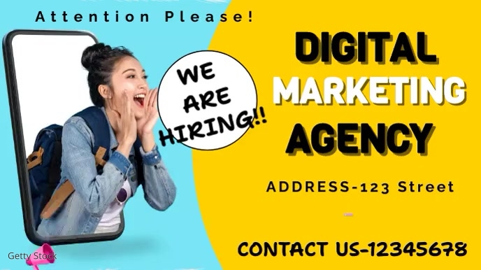 Digital marketing Ad flyer template | PosterMyWall