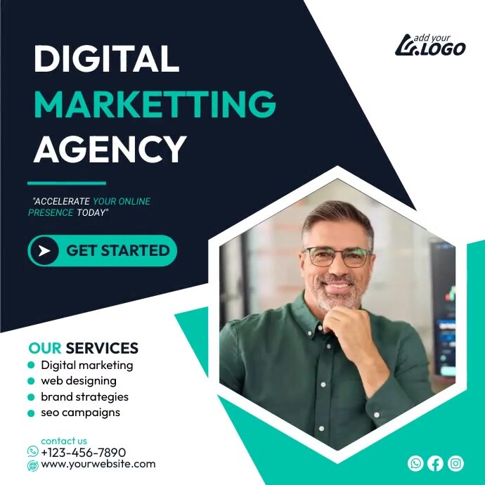 Digital Marketing ads Template | PosterMyWall